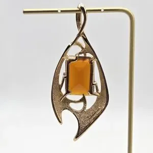 Sarah Coventry | Jewelry | Vintage Sarah Coventry 96s Gold And Amber ...